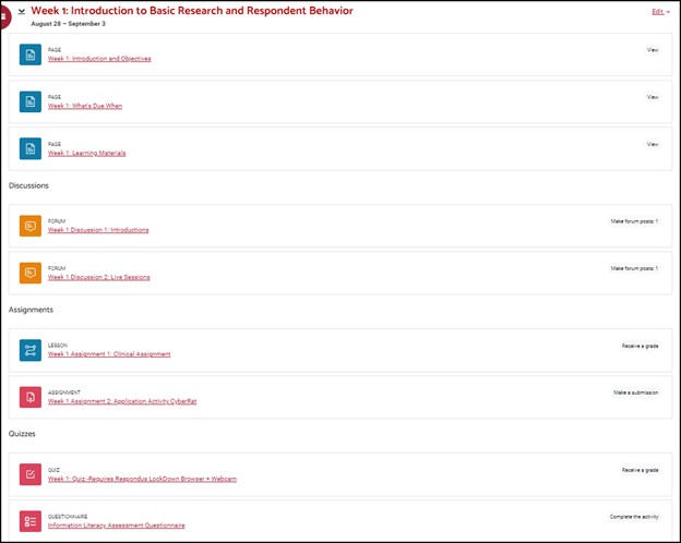 Regis MyOnline Moodle Training